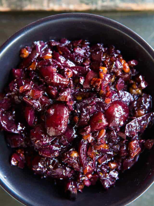 Seasonal Cherry Chutney To Celebrate The Monsoon Stone Fruit
