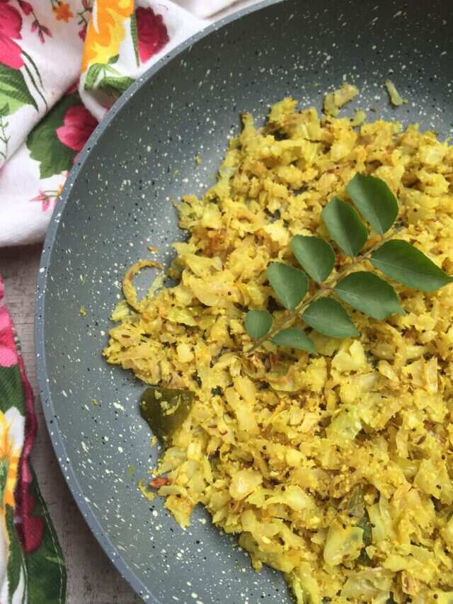 Cabbage Thoran: Kerala-Style Vegetable Stir Fry