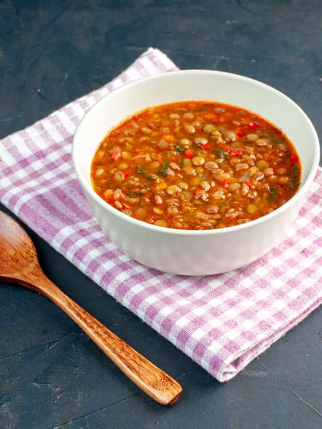 Sprouted Masoor Usal: A Protein-Rich Maharashtrian Delight