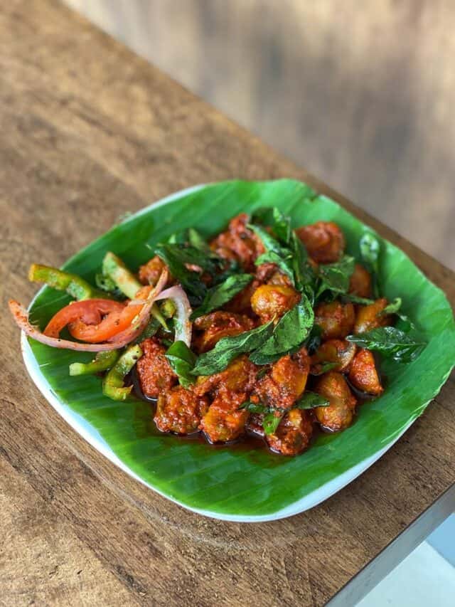 Mushroom Ghee Roast: A Spicy Mangalorean Curry For Dosas