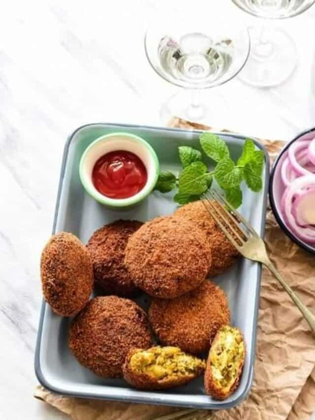 Leftover Rice Cutlets; A Perfect Evening Snack