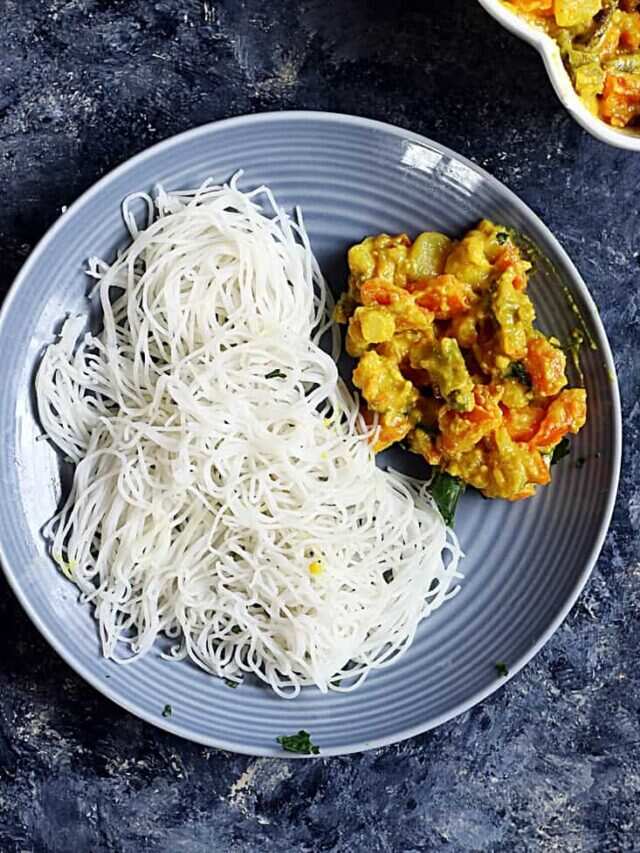 Idiyappam Or String Hoppers: A Perfect Lunch Option