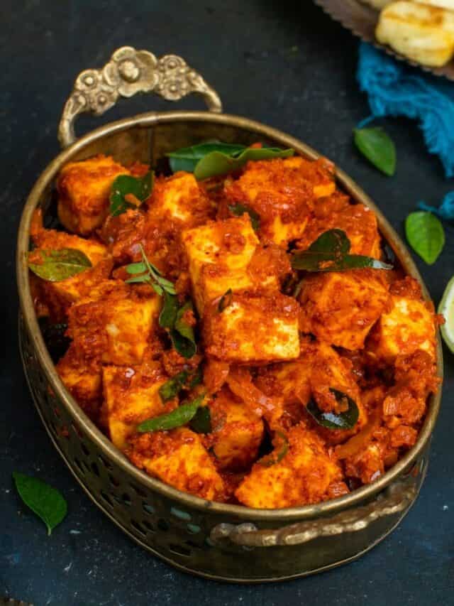 Easy Paneer Pepper, A Spicy And Dry Dish For Dinner Tonight