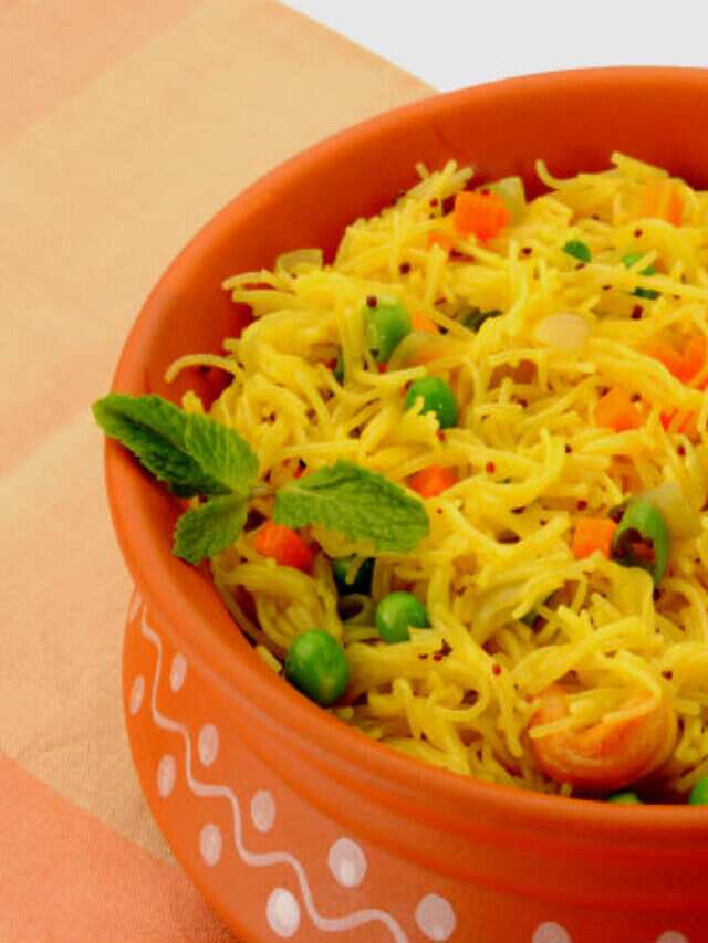 Semiya Upma: Perfect Veggie Loaded Breakfast
