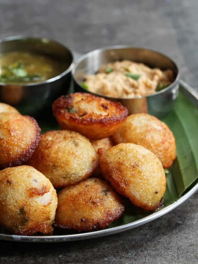 Easy Instant Rava Masala Appe For A South Indian Snacking