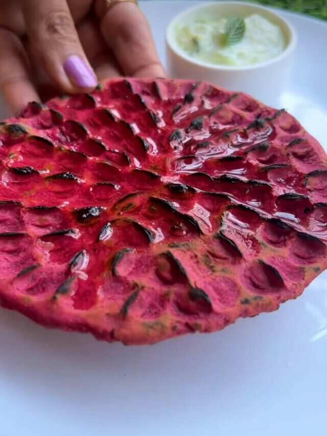A Vibrant Twist: Beetroot-Flavoured Rajasthani Khoba Roti