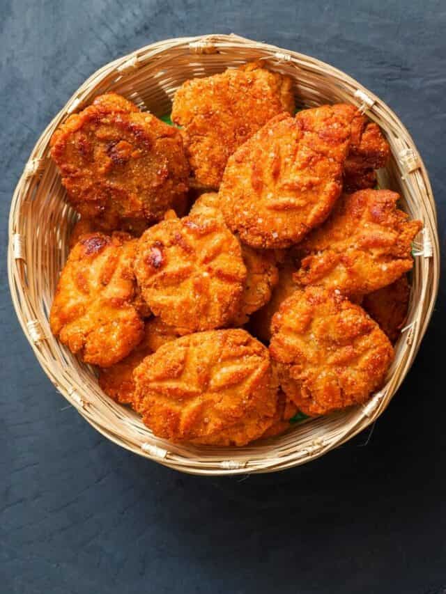 Bihari Thekua, A Delicious Deep-Fried Cookie Treat