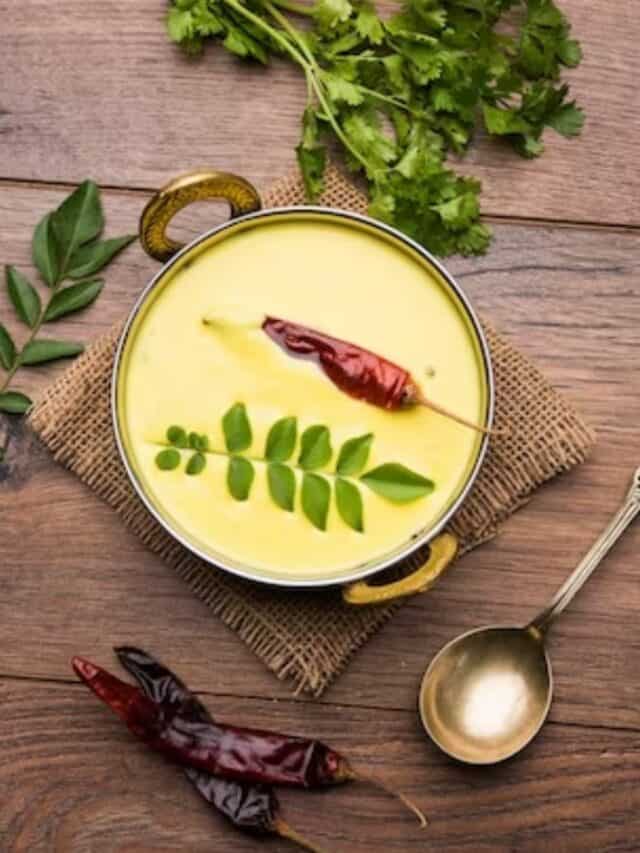 Coconut Kadhi Recipe For A Creamy And Tangy Pairing With Rice
