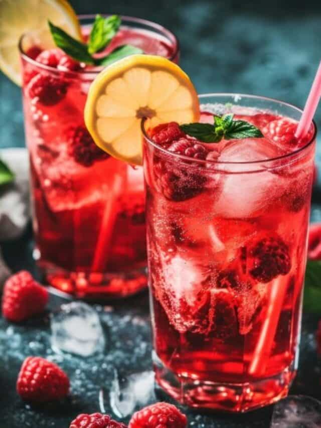 Cooling Raspberry Lemonade Drink To Stay Hydrated This Summer