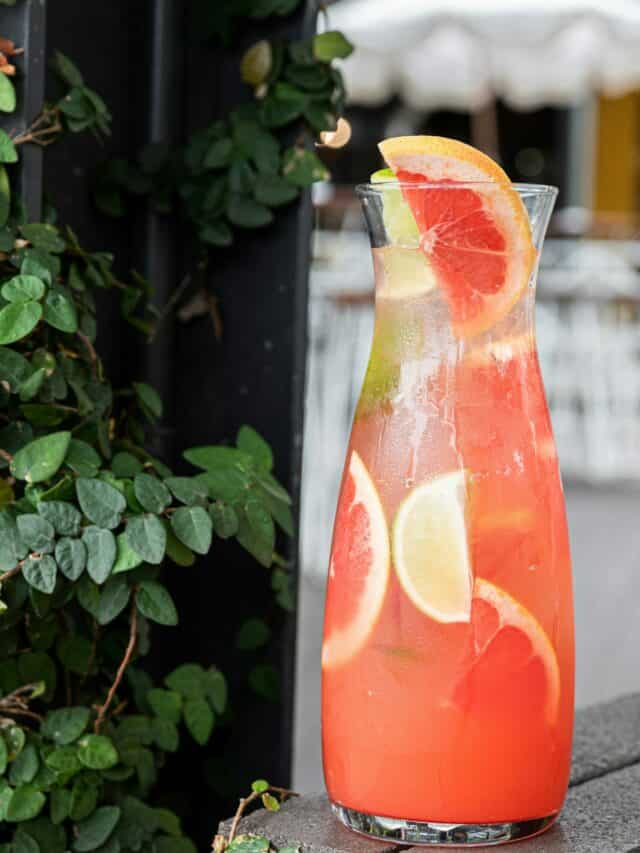 Refreshing Fruit Punch For Your Summer Afternoon Party