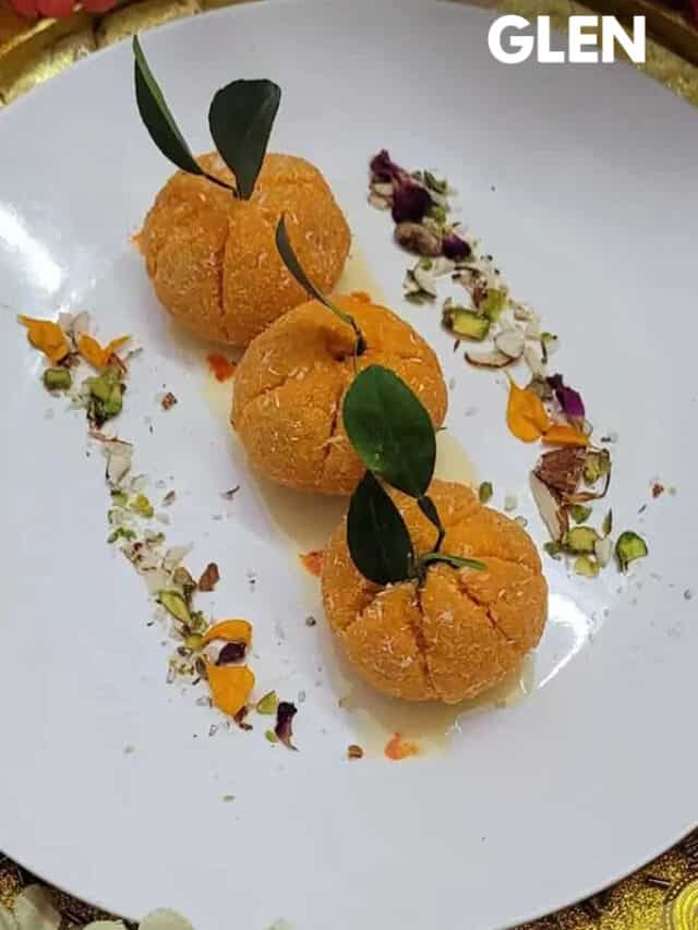 Delightful Orange Coconut Ladoo Recipe By Dipti Mehrotra