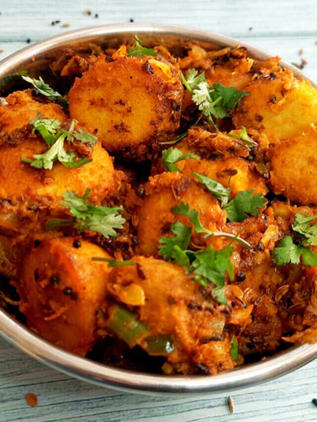 Make This Delicious Sindhi-style Fried Arbi At Home