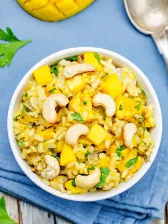 Healthy Raw Mango Rice Recipe For A Light Summer Meal