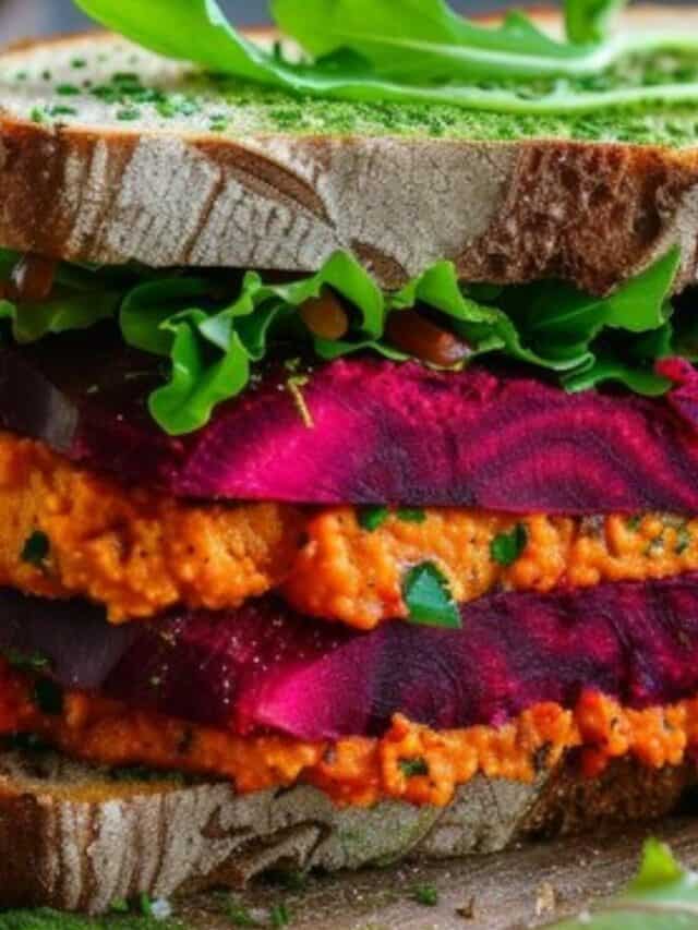 Try Beetroot Sandwich For Healthy Snacking