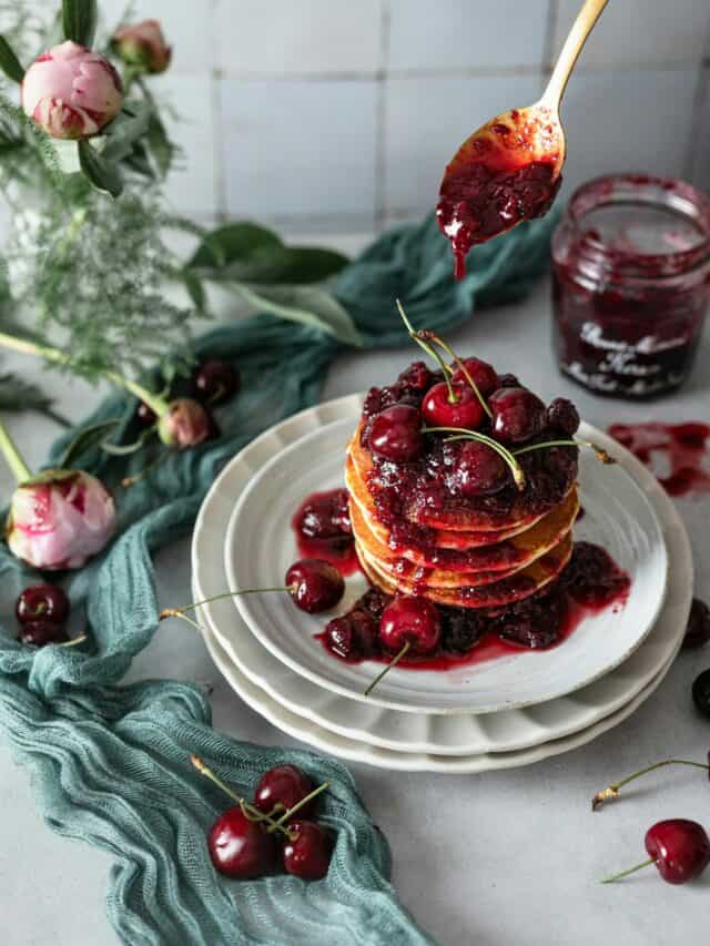 Enjoy This Homemade Cherry Preserve With Your Breakfast Toast