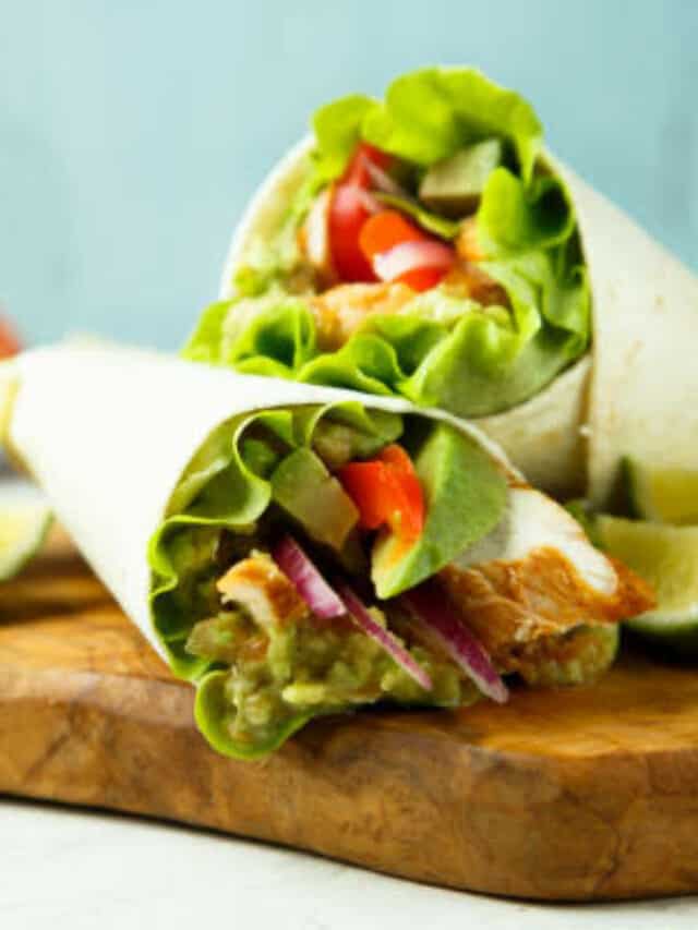 Healthy Vegetable Wrap In 5 Easy Steps For A Quick Breakfast