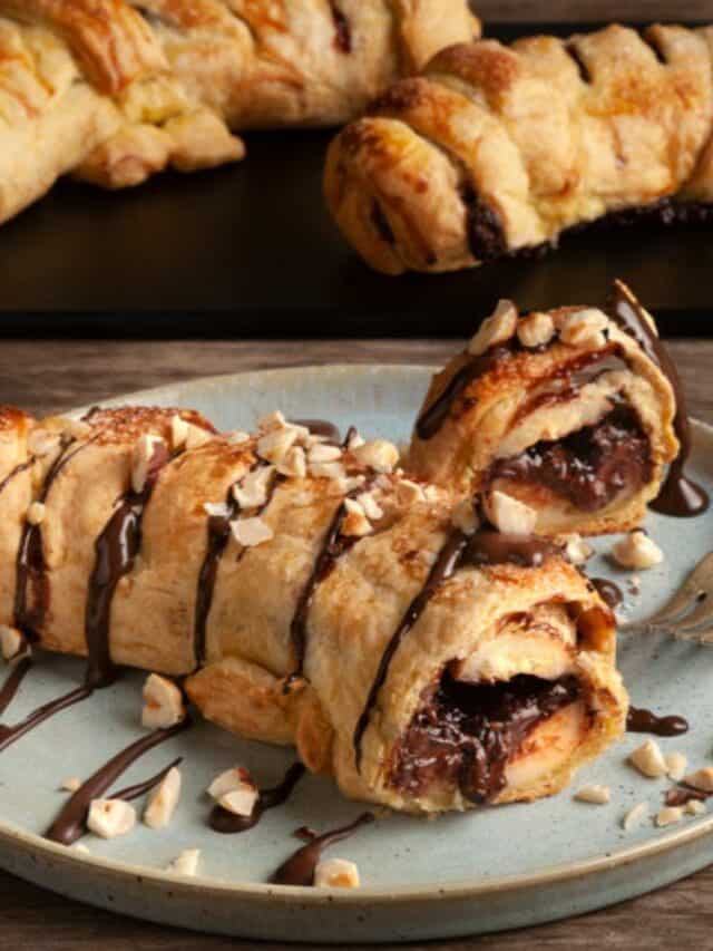 Chocolate Banana Puff Pastry: A Simple And Decadent Dessert