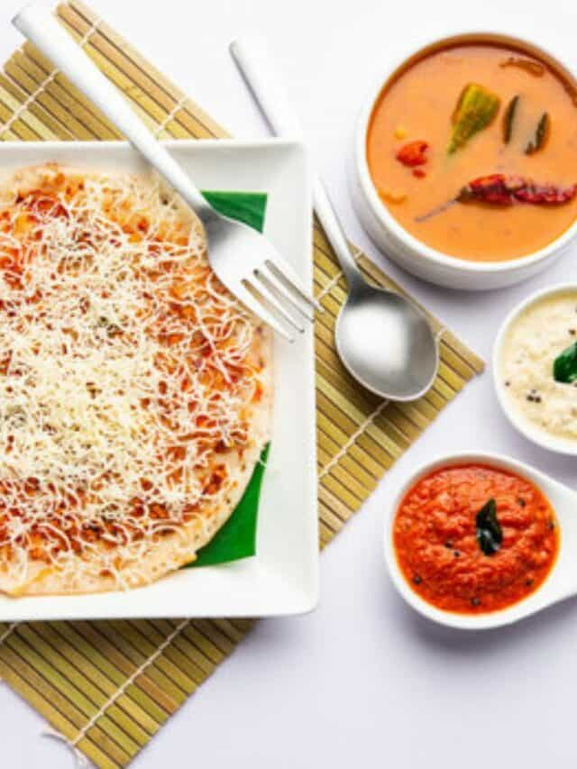 Try This Delicious South Indian Cheese Uthappa