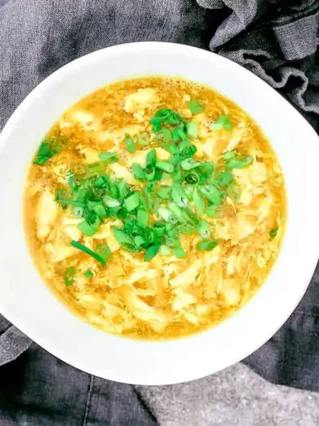 Egg Drop Soup High Protein And Warm Bowl Of Goodness