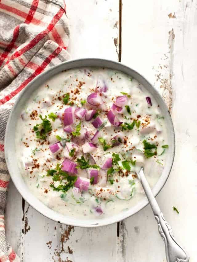 Pyaz Raita: गर्मी के लिए रामबाण है राजस्थानी स्टाइल में बना तड़के वाला ...