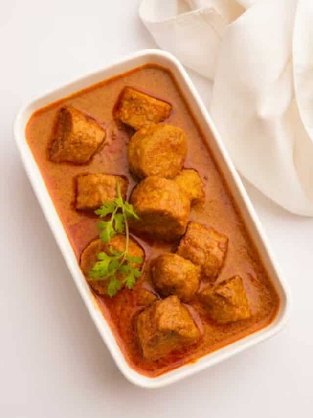 Rajasthani Gatta Curry Recipe With Yoghurt Base
