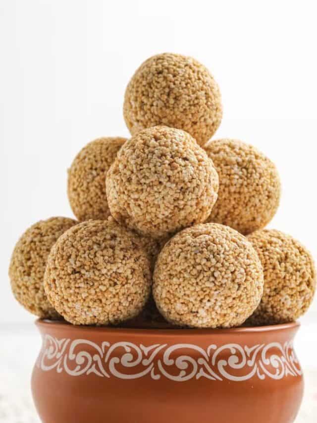 Ram Dana Ladoo Recipe: Healthy Amaranth Sweet Bites